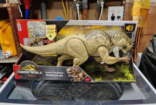 Jurassic World Rebirth Distortus Rex Rumble'n Rampage 22in - IN HAND ...