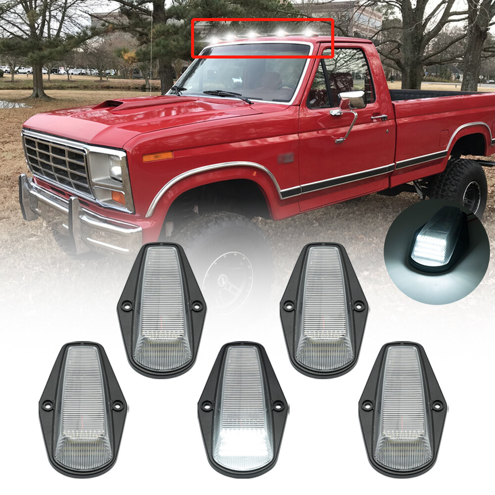 Red Led Cab Roof Lights For Ford Trucks