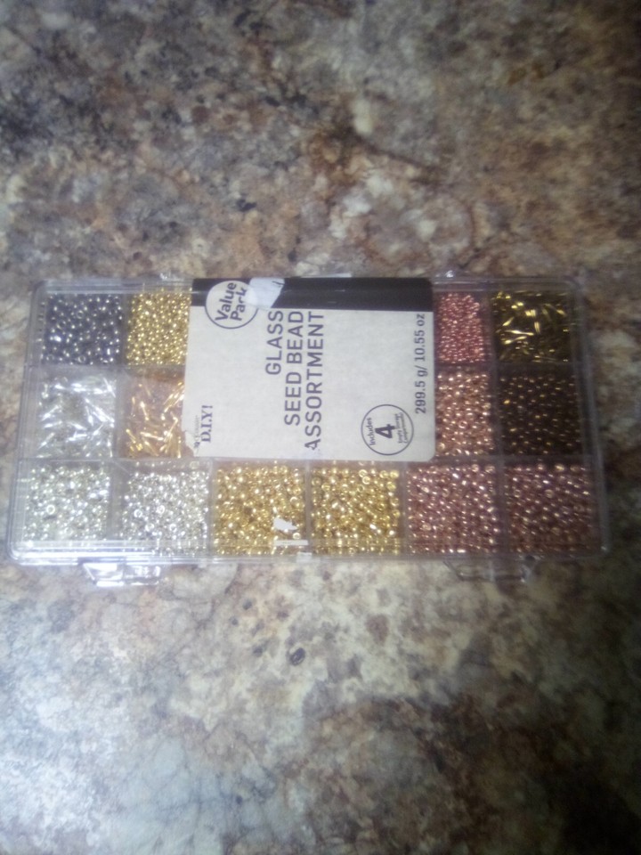 DIY Glass Seed Bead Assortment Value Pack Jewelry Making Crafting | eBay