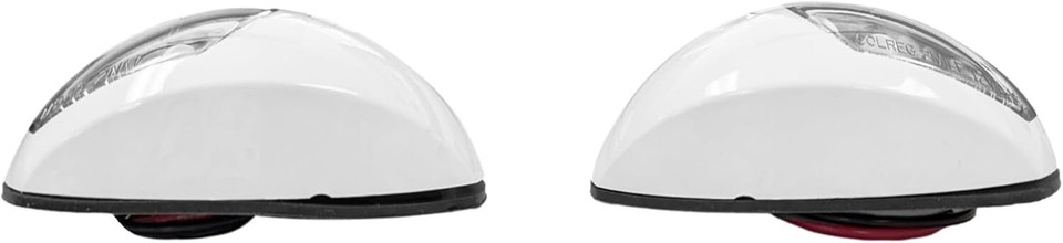 MARINE BOAT WHITE COVER GREEN STARBOARD RED PORT LED NAVIGATION LIGHT ...