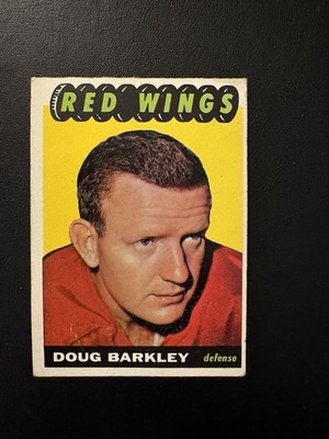 1965-66 TOPPS HOCKEY SET BREAK #43 DOUG BARKLEY VG-EX! | eBay