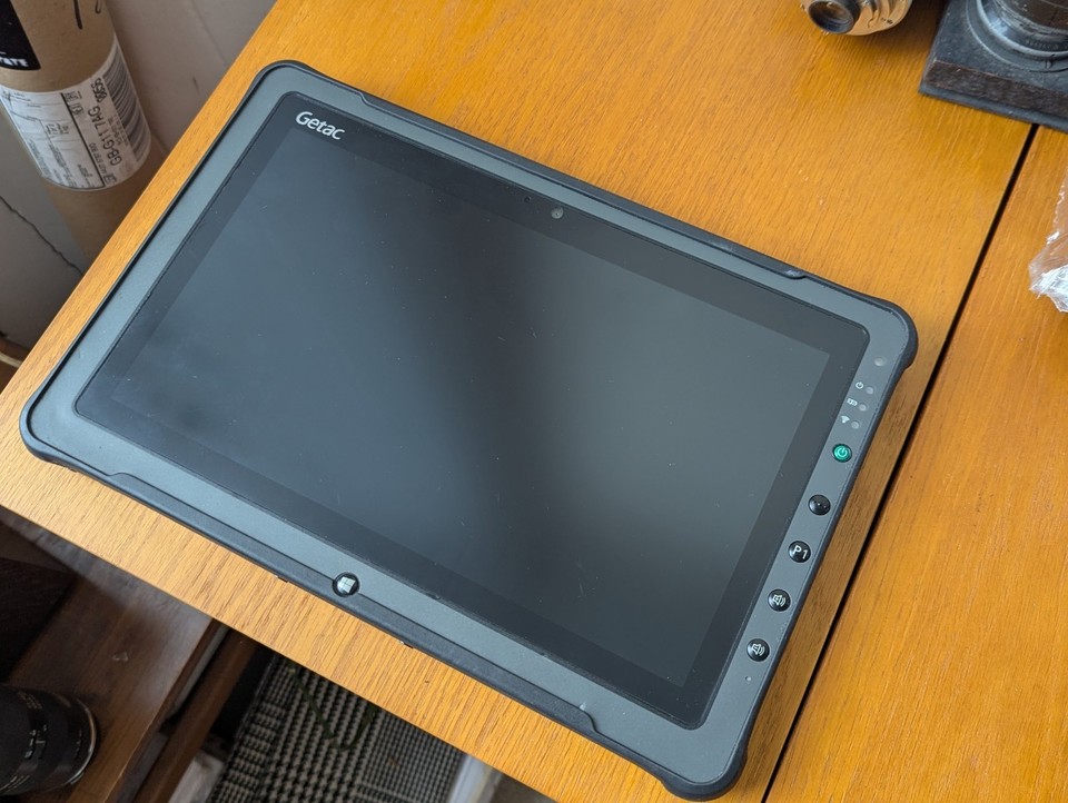 Getac F110 G3 Rugged Tablet Computer i5-6200U 4GB 128GB Wi-Fi LTE GPS ...