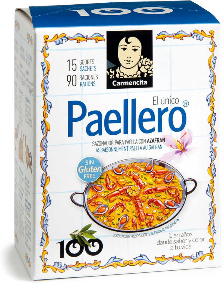Carmencita Paella Seasoning Mix Traditional Spanish Rice Spices Blend ...