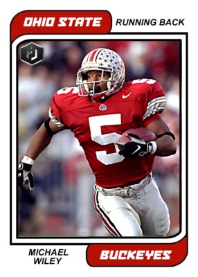 ACEO MICHAEL WILEY OHIO STATE BUCKEYES CUSTOM HAND MADE ART CARD | eBay