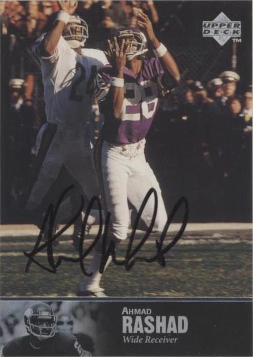 1997 Upper Deck NFL Legends Ahmad Rashad #AL-158 for sale | eBay