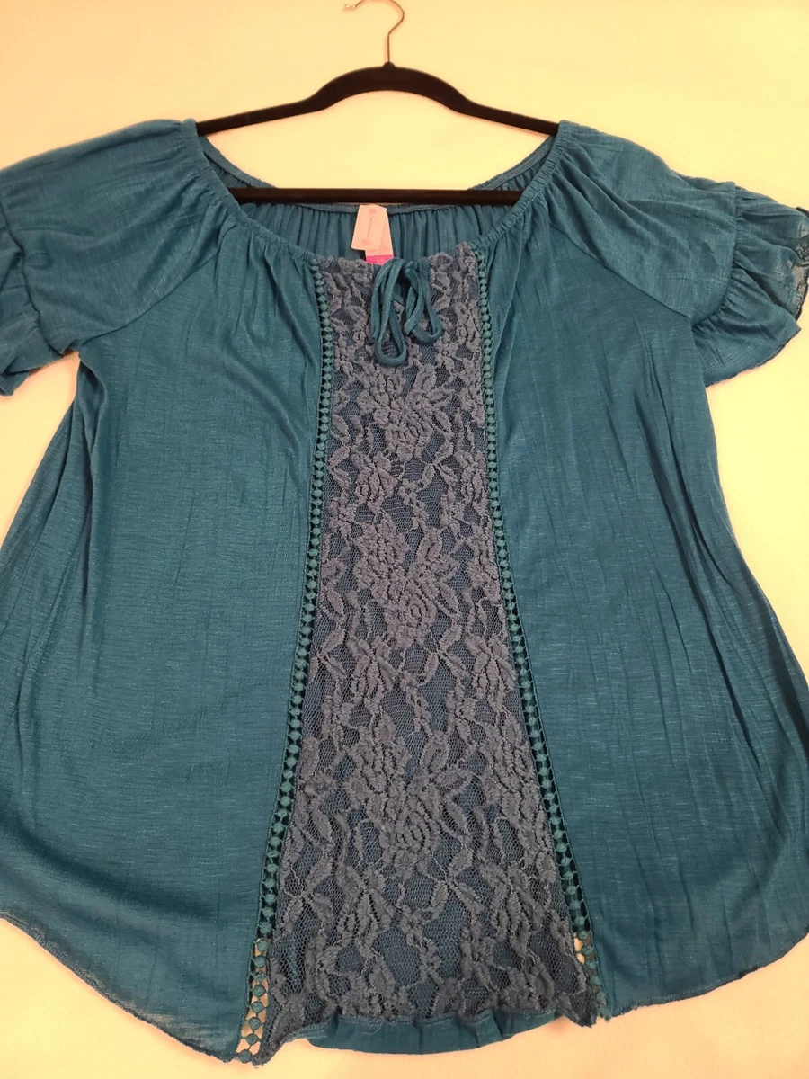 Dark Teal Blouses
