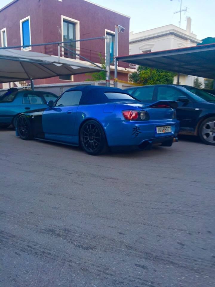 Honda S2000 S2K AP1 AP2 Ducktail Boot Spoiler + Rear Bumper Diffuser ...