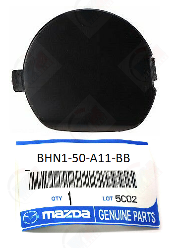 Front Bumper Tow Hook Eye Cap Cover BHN1-50-A11-BB for 2014-2016 Mazda ...