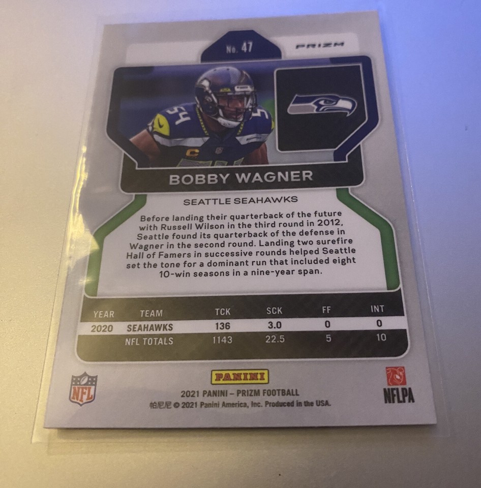 Bobby Wagner 2021 Panini Prizm #47 Red White & Blue Prizm | eBay