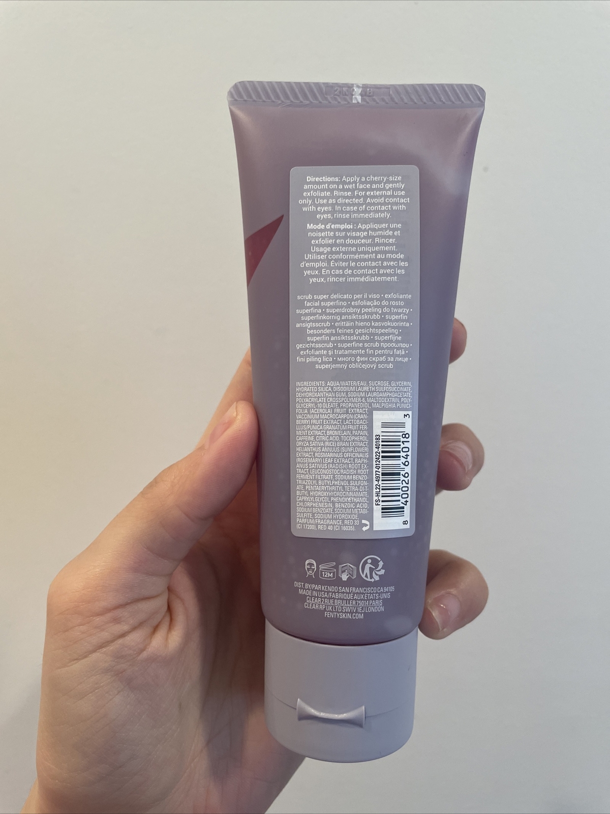 FENTY SKIN Cherry Dub Superfine Face Scrub 100g | BRAND NEW | eBay