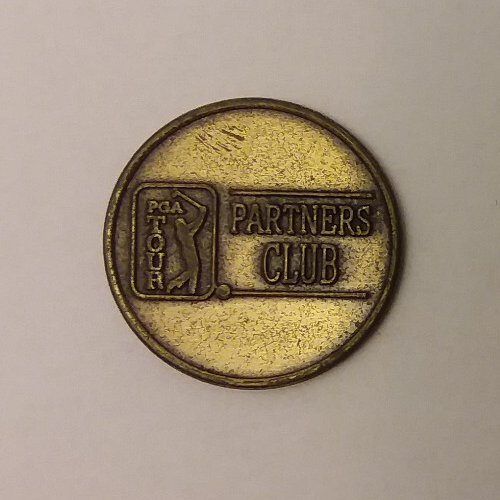 PGA Tour Partners Club Golf Ball Marker Token 20mm | eBay