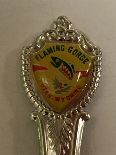 Flaming Gorge Utah - Wyoming Vintage Souvenir Spoon Collectible | eBay