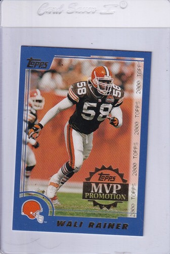 2000 Topps MVP Promotion #295 Wali Rainer CLEVELAND BROWNS /100 **RARE ...