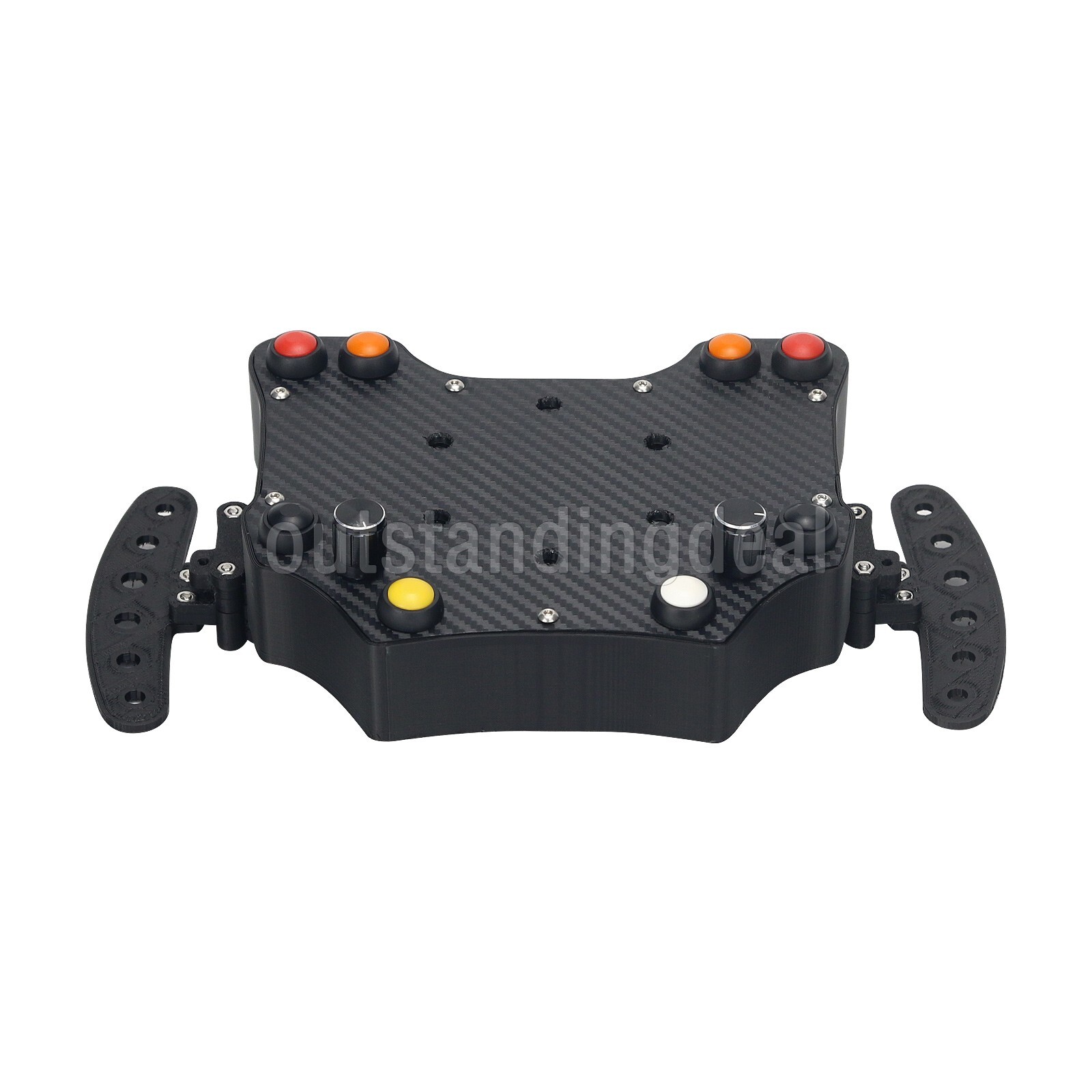 Racing Hub Steering Wheel Button Box Central Console for Paddle Shift ...