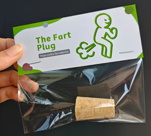 The Fart Plug Cork Prank Joke Gag Gift Funny Novelty | eBay