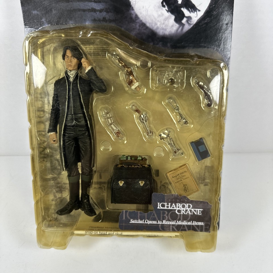 McFarlane Toys, Sleepy Hollow "Ichabod Crane" Figure, New Sealed READ ...