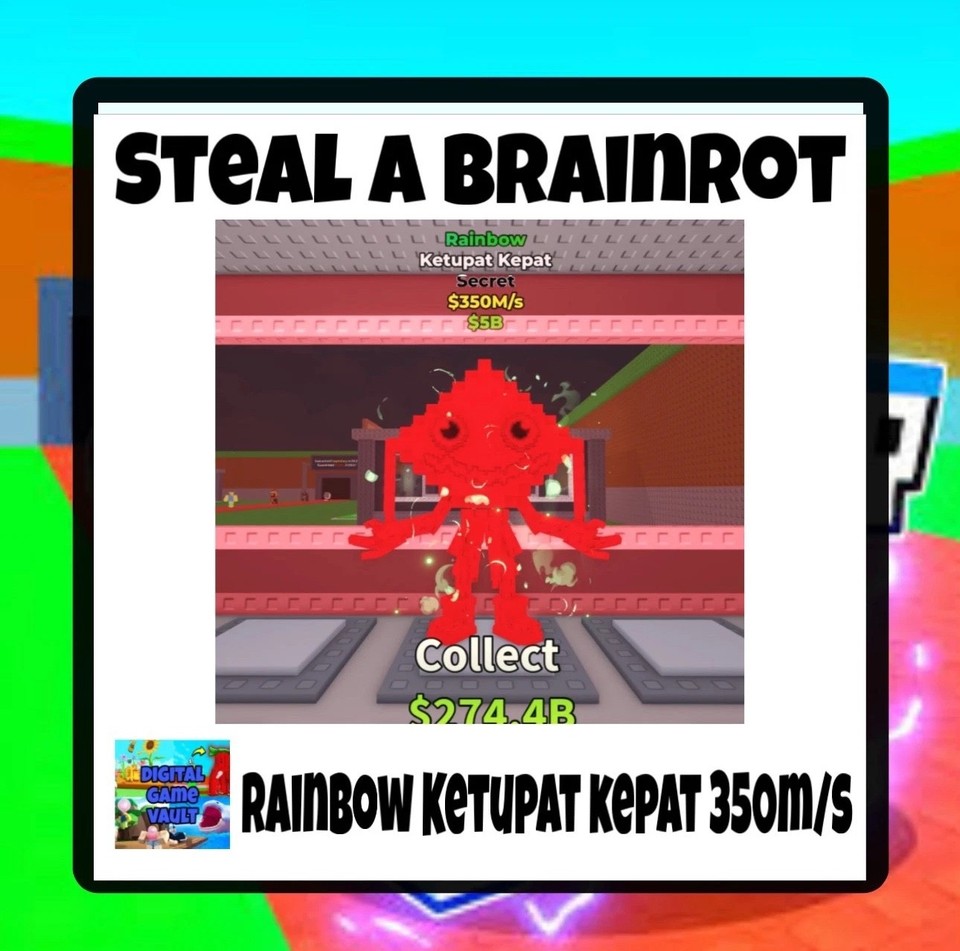 Steal A Brainrot - CHEAPEST SECRETS- Roblox- SAB Lower Prices FAST ...