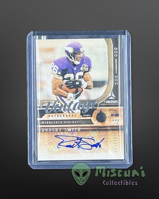 2025 Luminance Vintage Autograph Robert Smith Minnesota Vikings /100 | eBay
