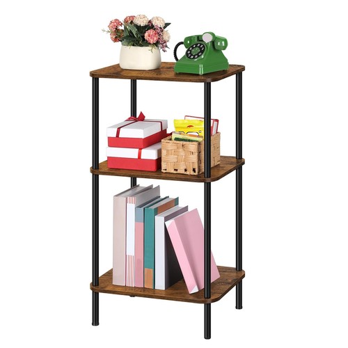 Small End Table Stand 3 Tier Telephone Table Tall End Table 30 Inches ...