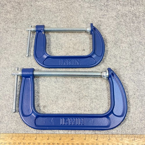 Irwin C Clamp Lot 2 Pc 6" & 4" | eBay