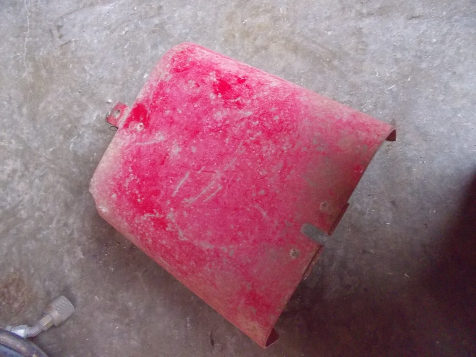Farmall M IH Tractor NOS Old Stock notched PTO shield cover guard RARE ...