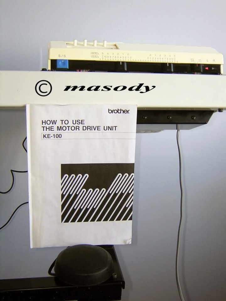 Brother knitting machine motor drive ke100 electronic reconditioned ...