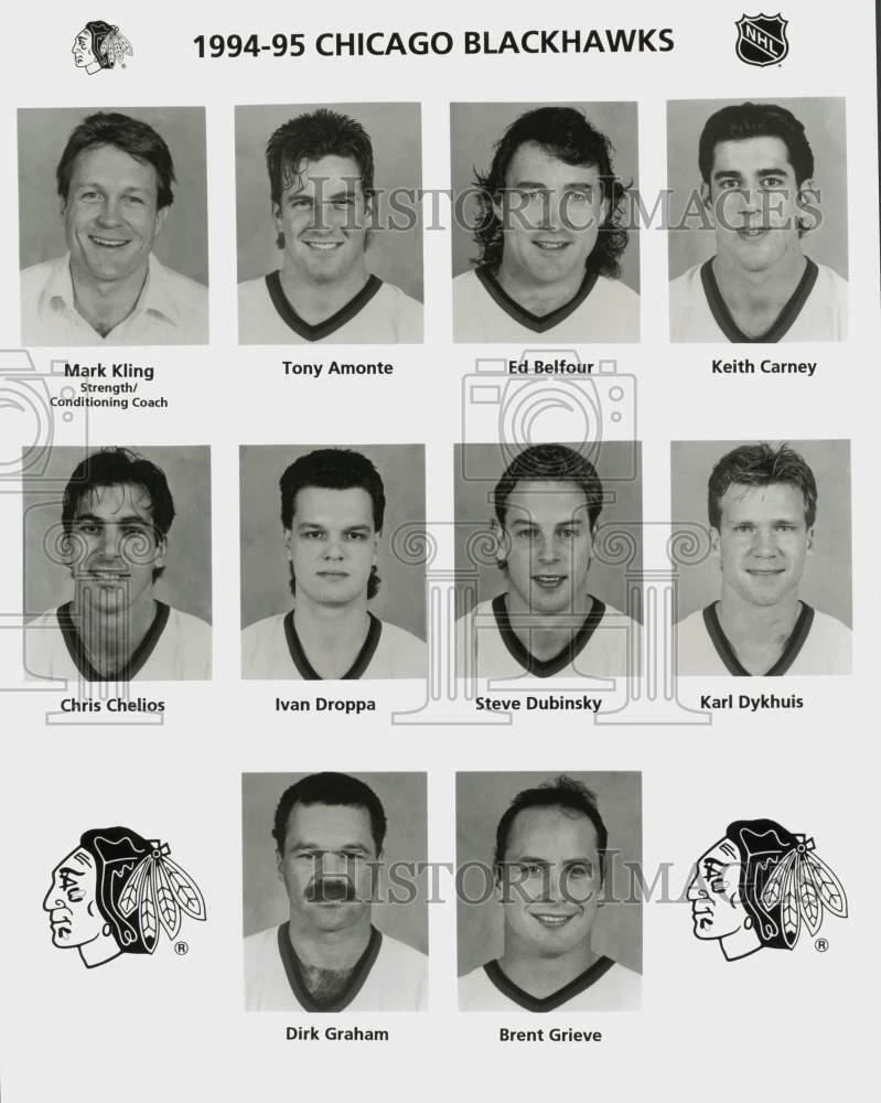 Chicago Black Hawks Roster