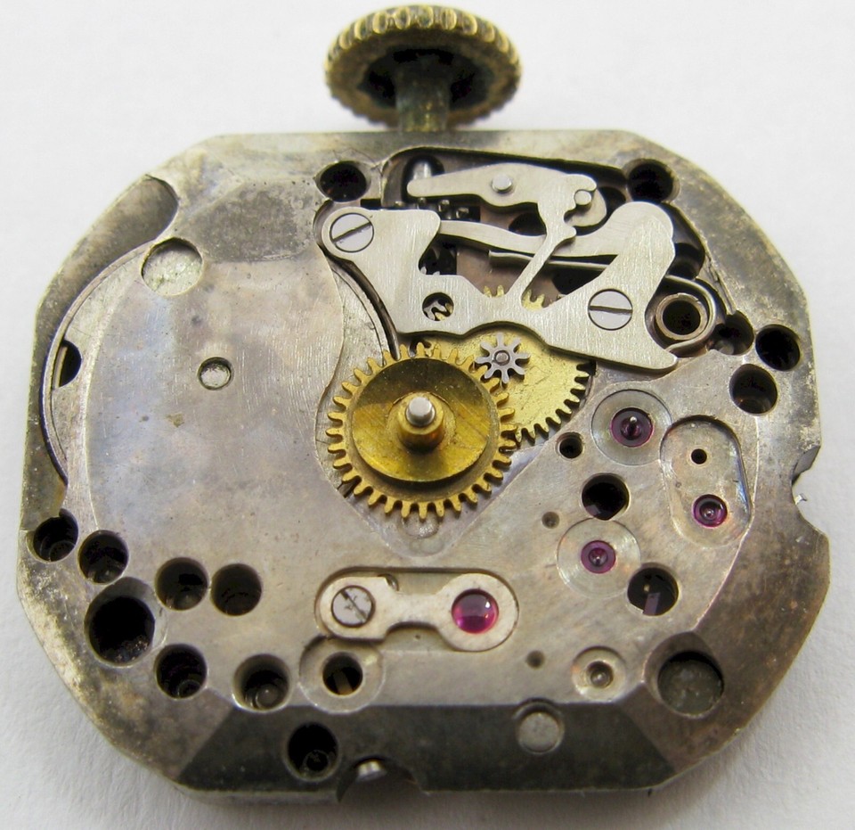 Eterna AL 1005 base ETA 1000 17 jewels Watch Movement for part or ...