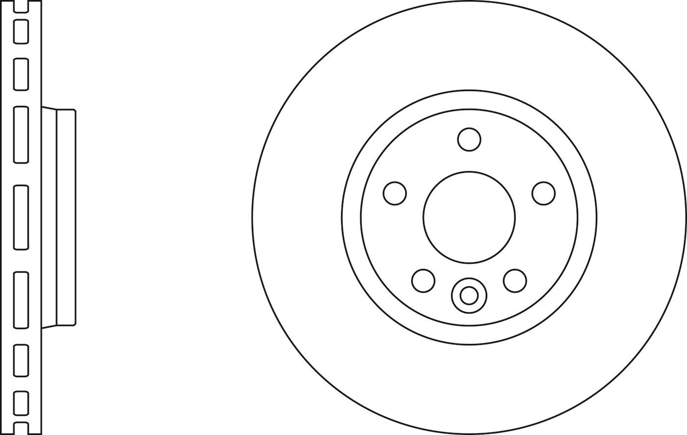 Genuine NAPA Front Brake Discs & Pads Set Vented for Land Rover ...