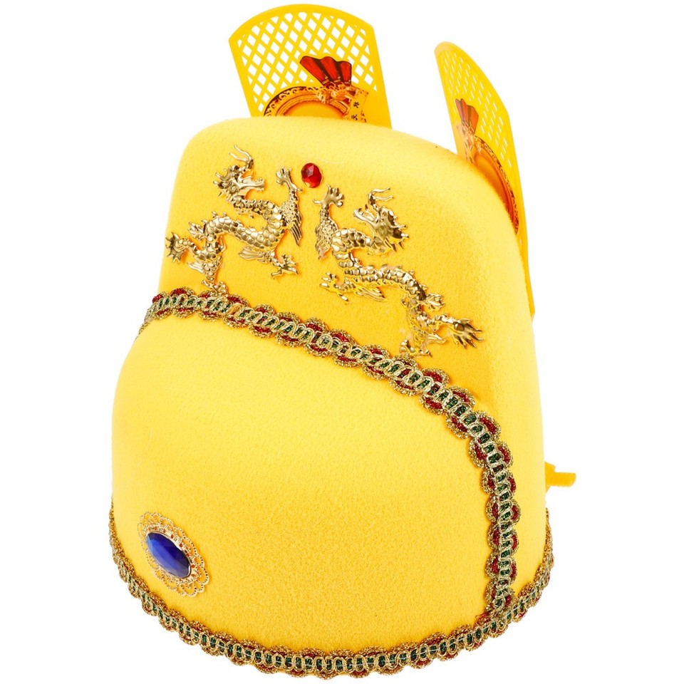 Chinese Style Hair Accessories Chinesse Emperor Hat Cosplay Headwear ...