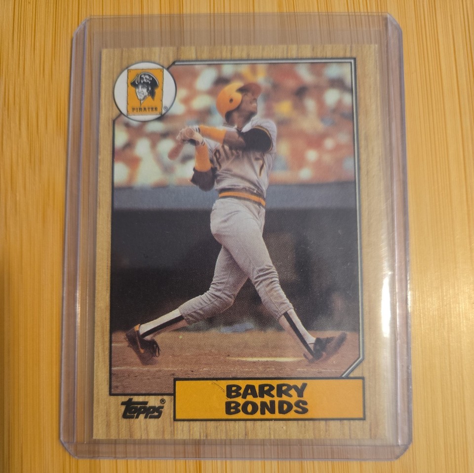 Barry Bonds #320 (1987 Topps) Misprint/Errors baseball card | eBay