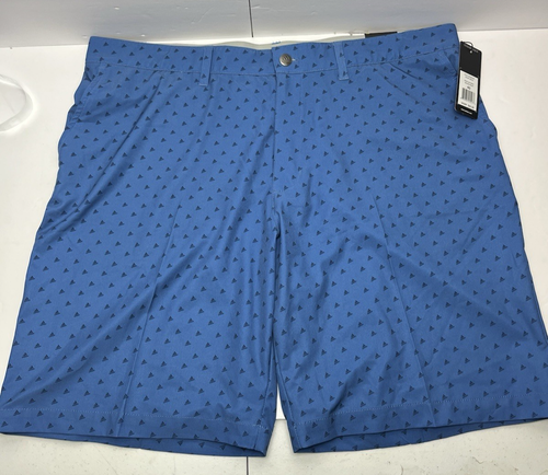 Adidas Men's Golf Shorts Ultimate 365 Adi Print Woven Size 40 Blue ...