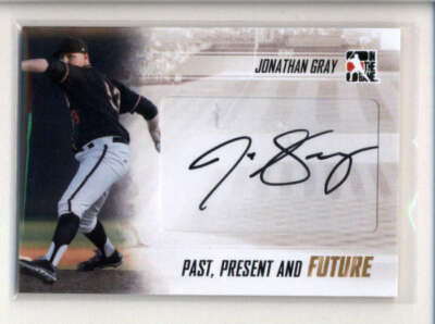JONATHAN GRAY 2013 IN THE GAME PAST/, PRESENT AND FUTURE AUTOGRAPH AUTO ...