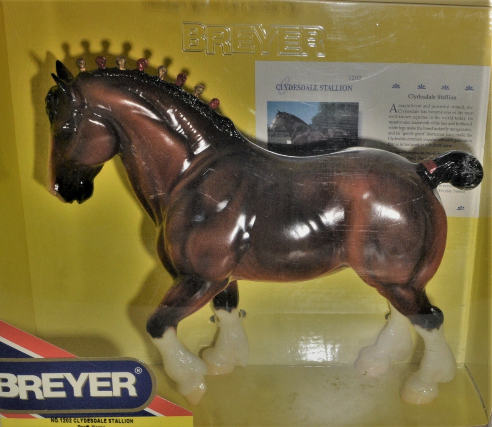 Breyer Clydesdale Stallion Draft Horse New in Box | eBay