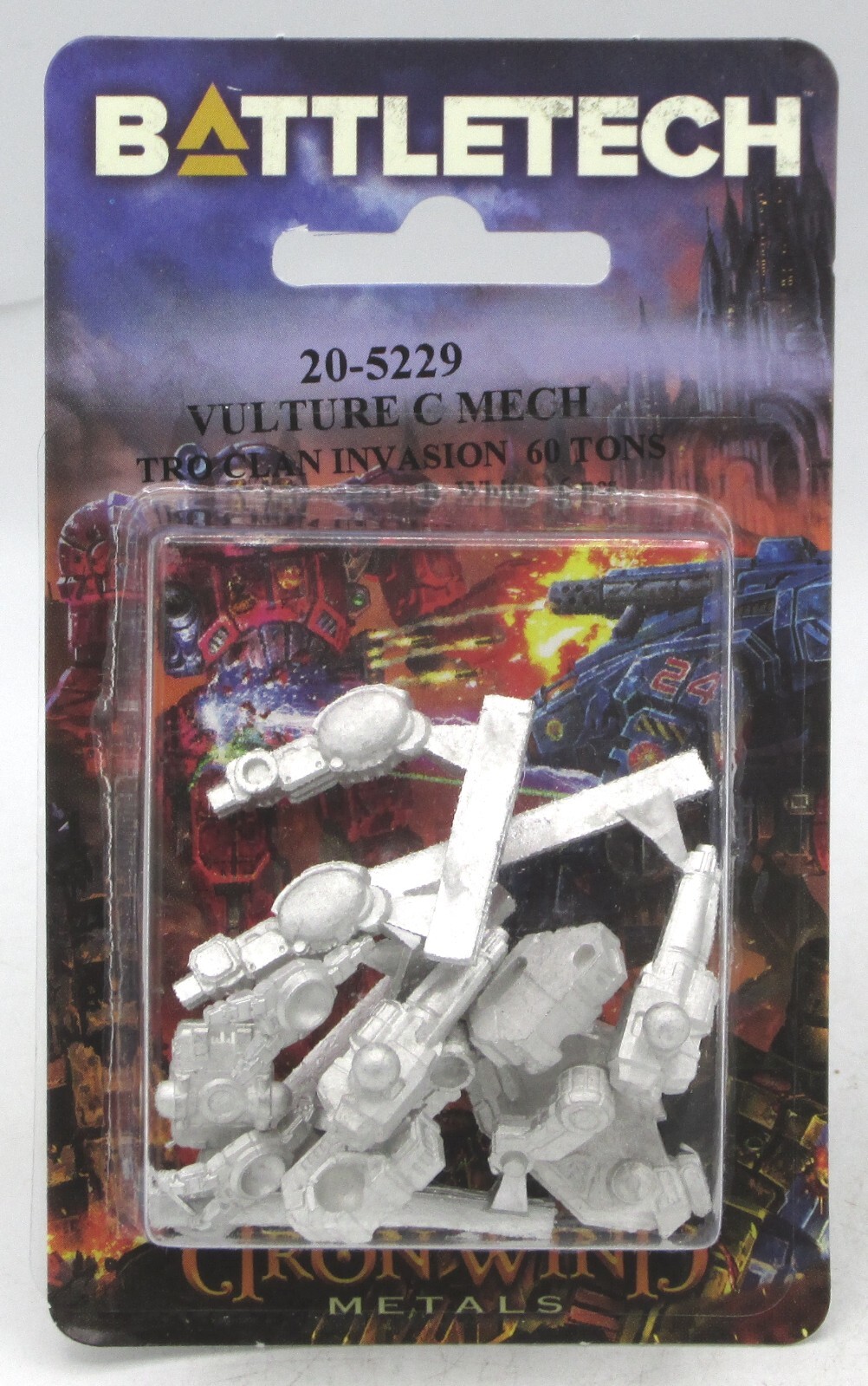 Battletech 20-5229 Vulture C Mech (TRO Clan Invasion) Mad Dog Omnimech ...
