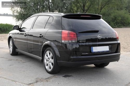 Signum Roof Rear 5 Door Spoiler Trim wing GTC Tailgate Boot Lid Lip OPC ...