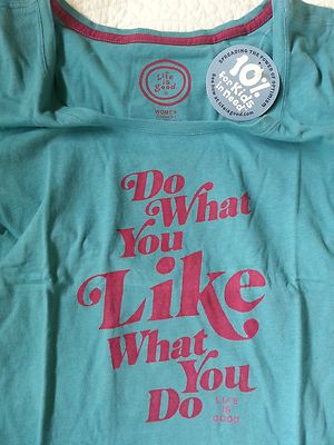 Life is Good Do What You Like Creamy Tee Women's Size M New with Tags ...