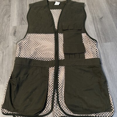 Bob Allen Mesh Vest Medium Large green hunting fishing T4 | eBay