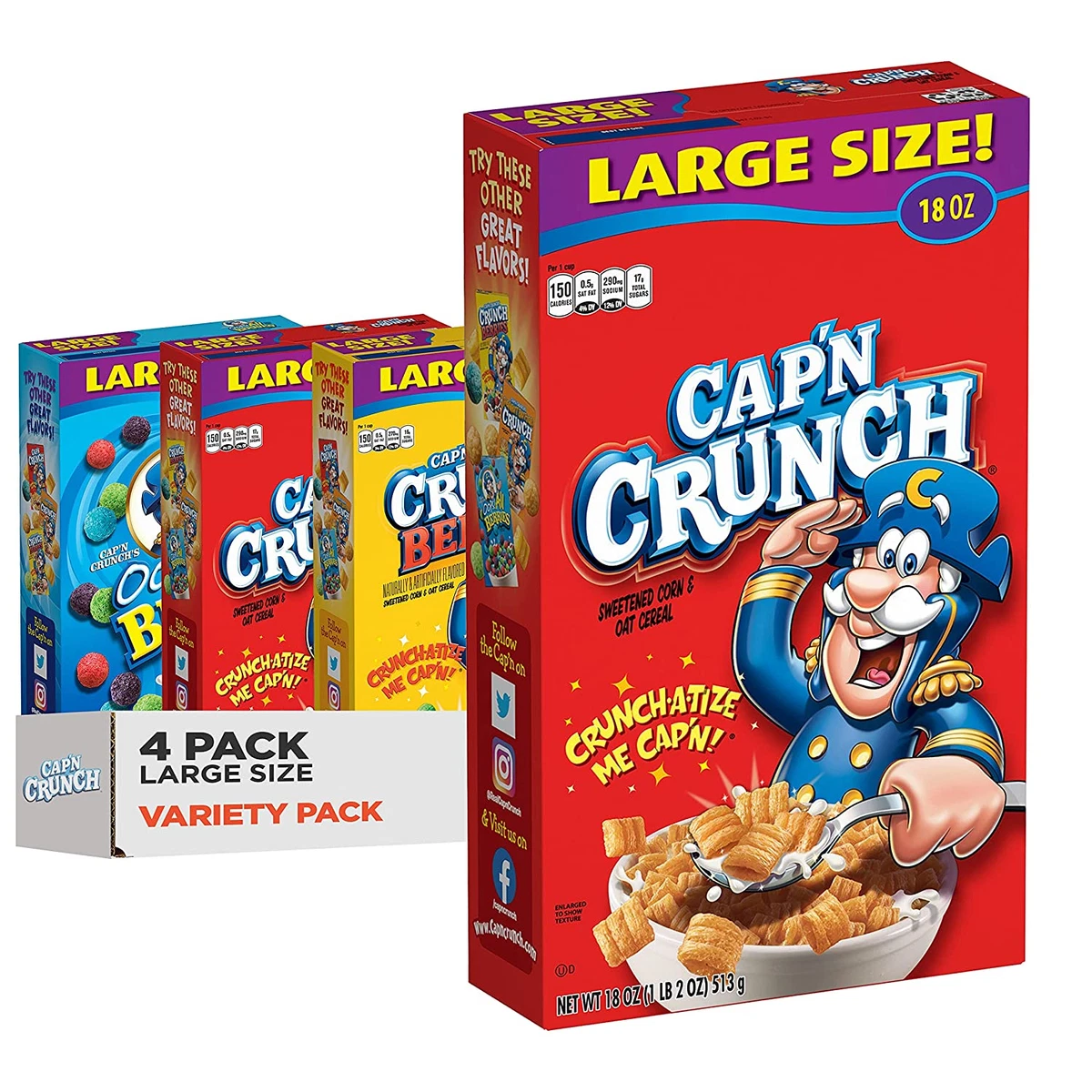 Captain Crunch Ingredients