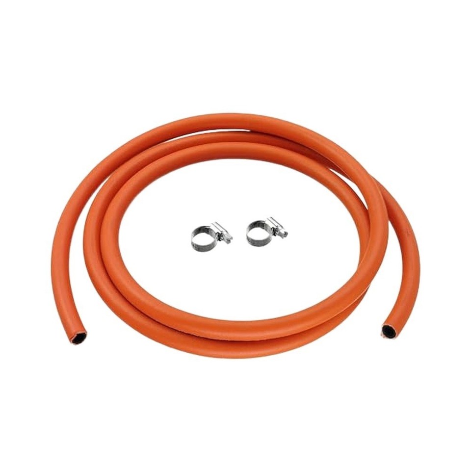 2m For LPG Hose 8mm Bore for Butane Propane - Nitrile Butadiene Rubber ...