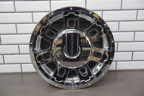 03-07 Hummer H2 Single (1) Aluminum 17x8.5 Chrome Flangeless 7-Spoke ...