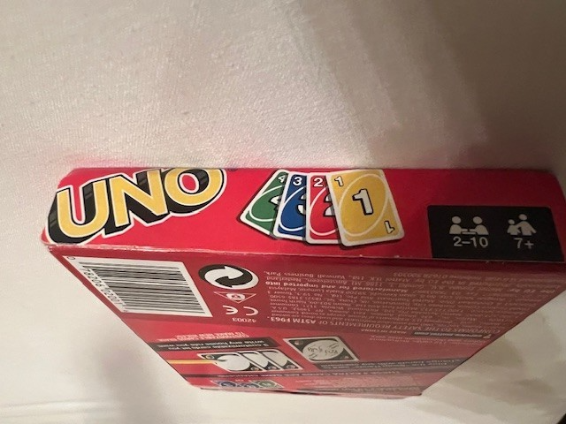 Uno! Card Game 2+ Players 7+ Years Uno Wild With Customisable Wild ...