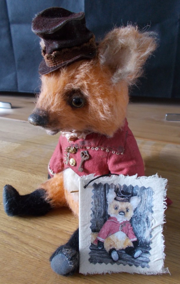 Marlon Fox by BearParadise (Helen Kramer) Artist Bears OOAK | eBay UK