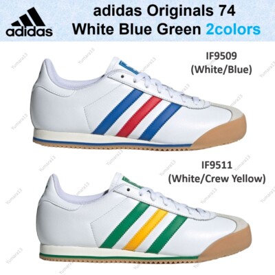 adidas Originals 74 White Blue Green 2colors IF9509 IF9511 Men's Size ...