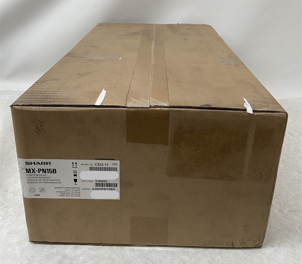 Stock Sharp Mx-pn15b 3 Hole Punch Module Unit for Inner Finisher for ...