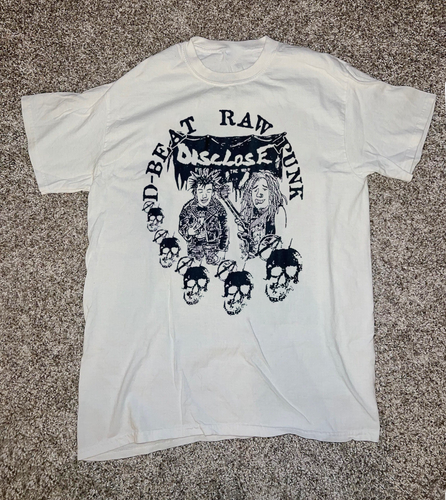 Disclose Band D-Beat Raw Punk Short Sleeve Tee Unisex Cotton Shirt | eBay