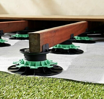 Jouplast DECKING RISERS | Adjustable Decking Support | 5 SIZES | eBay
