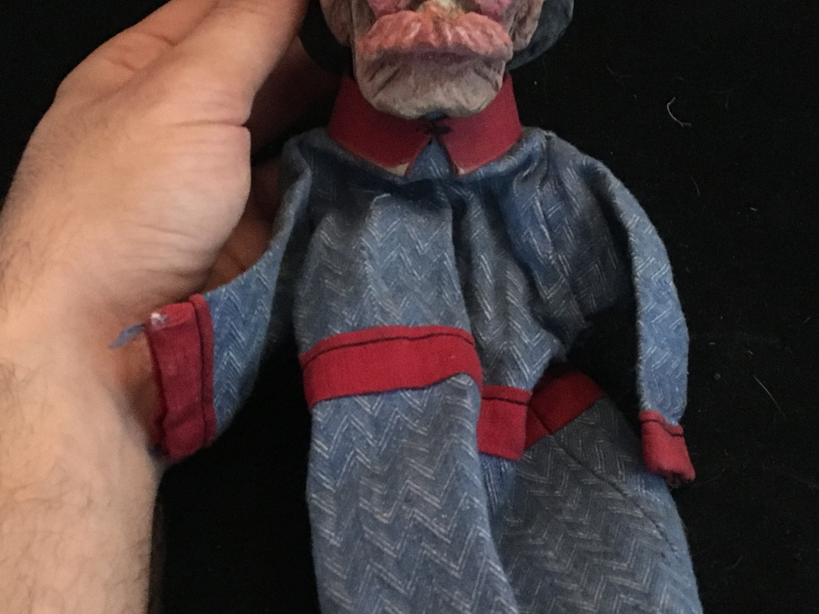 Puppet Caricature Satirical Old Antique Puppet Satirical Toys gone ...