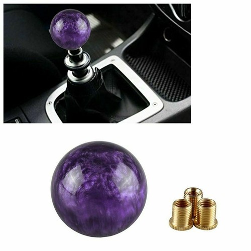 Universal Purple Car Aluminum 5 Speed Manual Gear Stick Shift Knob ...