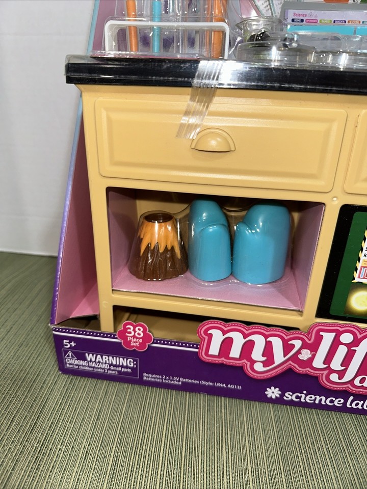 2019 My Life As A Science Lab Play Set NIB Volcano Test Tubes Trays ...